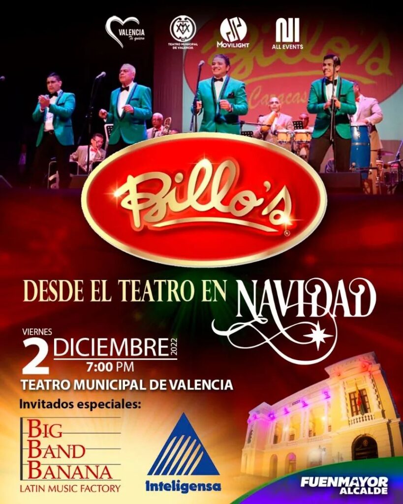 Eventos - Billo's Caracas Boys